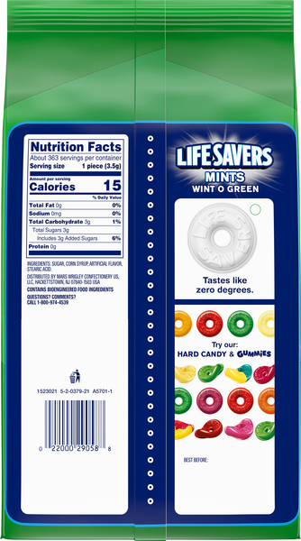 Lifesaver Nutrition Label | Besto Blog