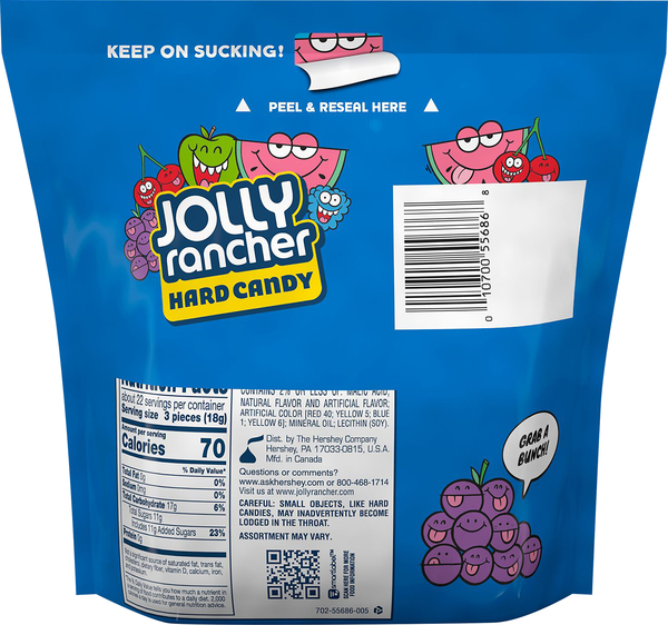 Jolly Rancher Nutritional Information | Besto Blog