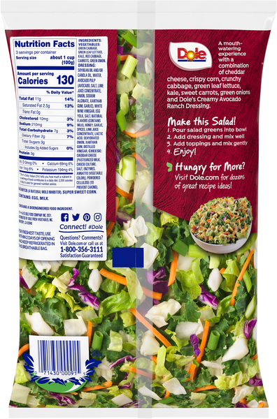 Dole S Own Creamy Caesar Dressing Nutrition Facts | Besto Blog