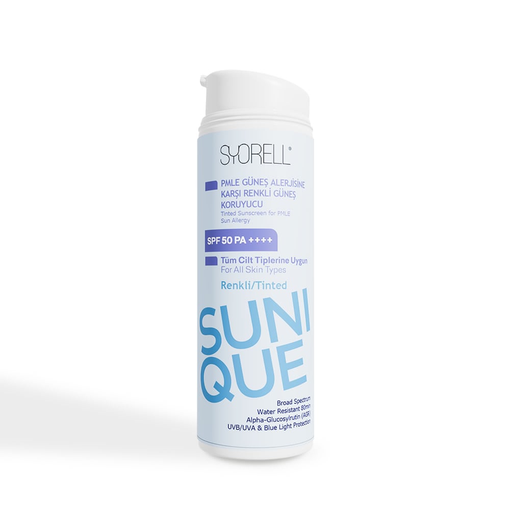 SUNIQUE PMLE Güneş Alerjisine Karşı Renkli Güneş Koruyucu 50 SPF