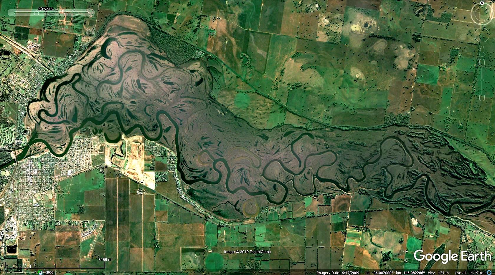 LAKE MULWALA DRAW DOWN MAP | Google Earth Community Forums