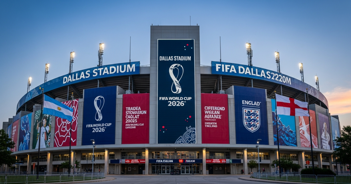 Dallas’ Final FIFA World Cup 2026 Match Schedule Released