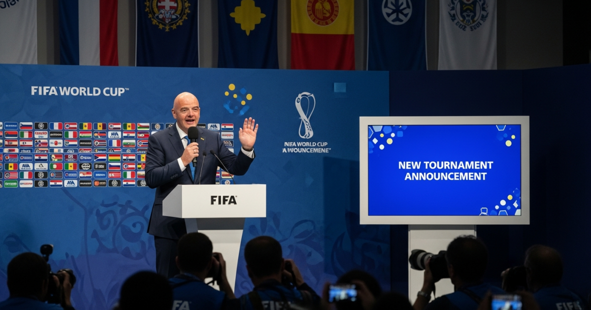 FIFA Unveils New Tournament Before 2026 World Cup