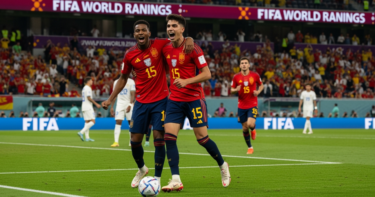 Spain Replace Argentina: New FIFA World Ranking Leaders