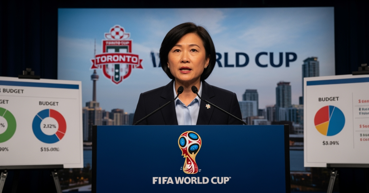 Toronto Faces $40M World Cup Budget Shortfall: Chow