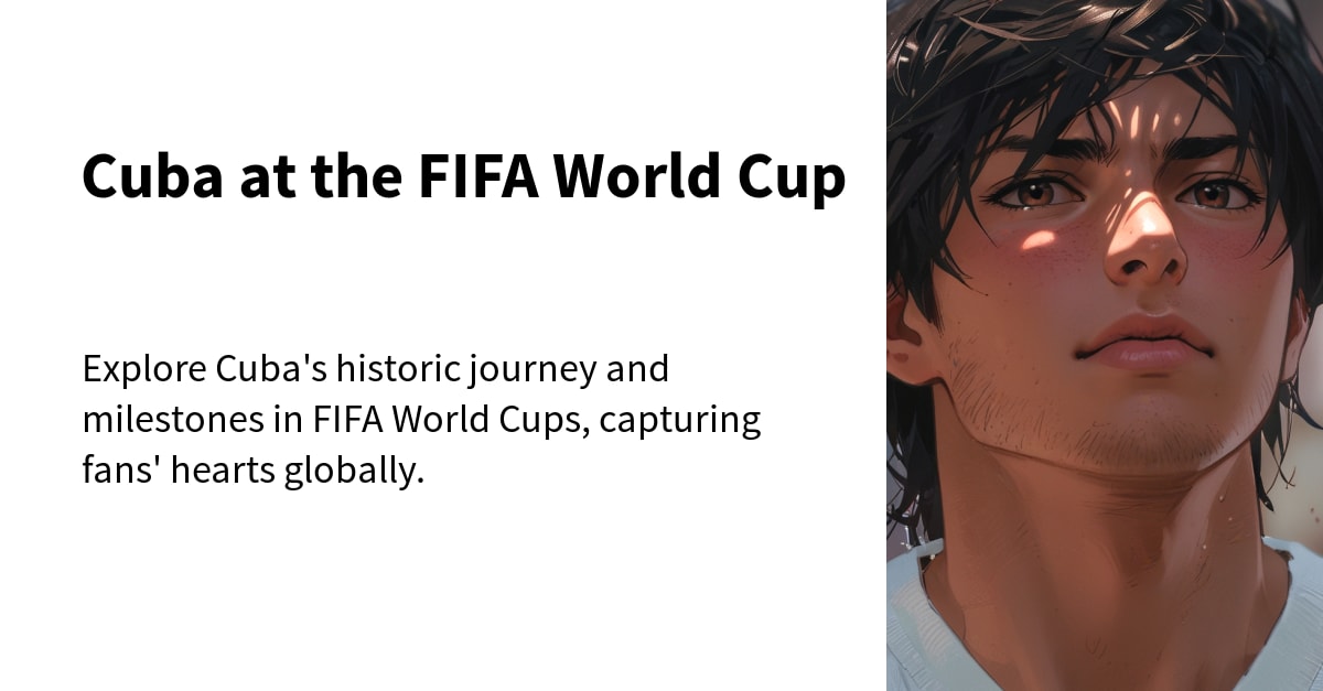 Cuba at the FIFA World Cup