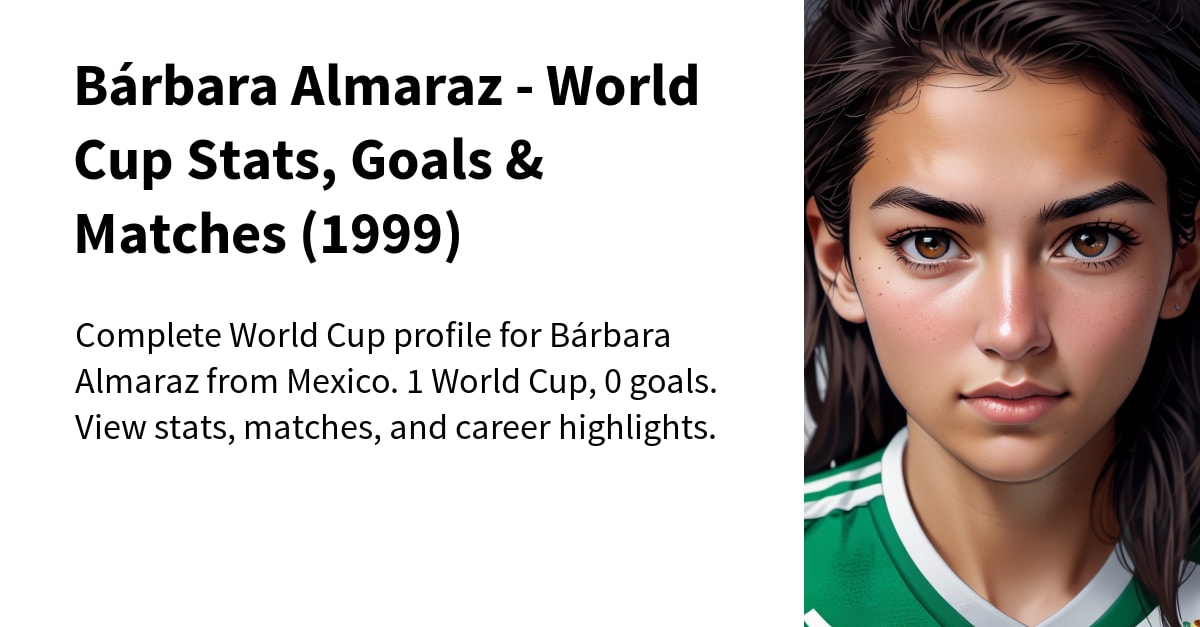 Bárbara Almaraz at the FIFA World Cup