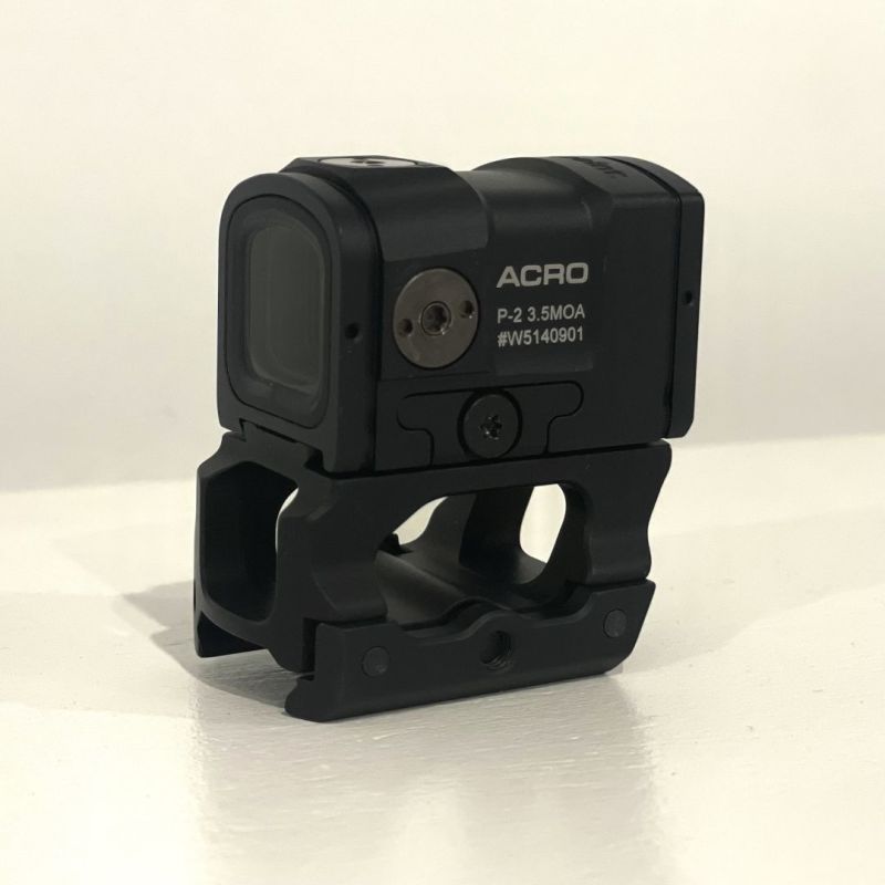 Aimpoint ACRO P2 in SCALAR Works Mount - Unfired Only Mounted - AR15.COM