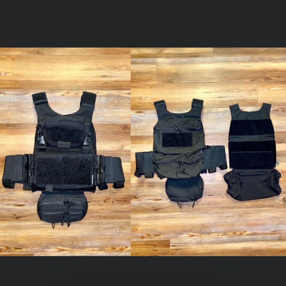 Ferro Slickster M black w/ Spiritus add-ons | Tacswap