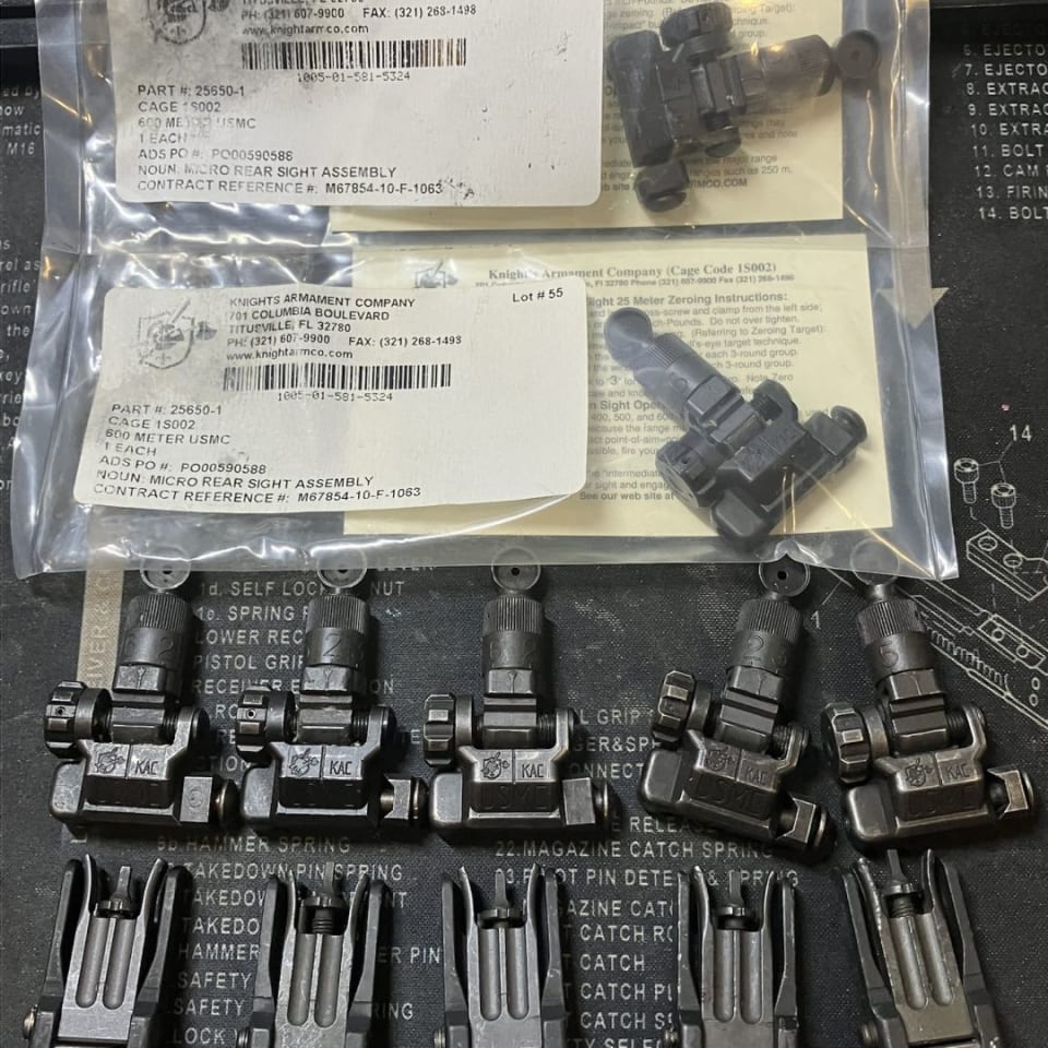 KAC Iron Sights (USMC, 99051) | Tacswap