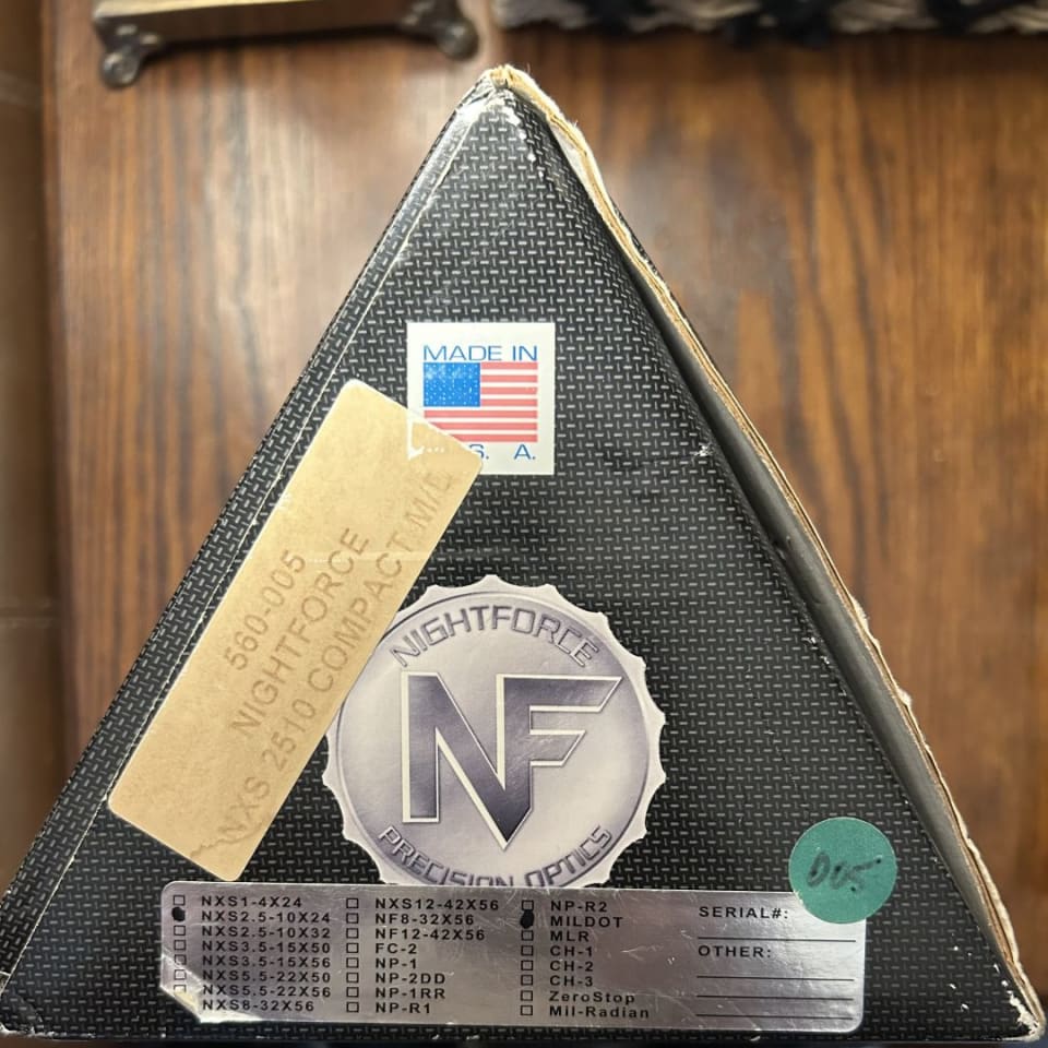 NightForce NXS 2.5-10x24 MK12/SPR | Tacswap