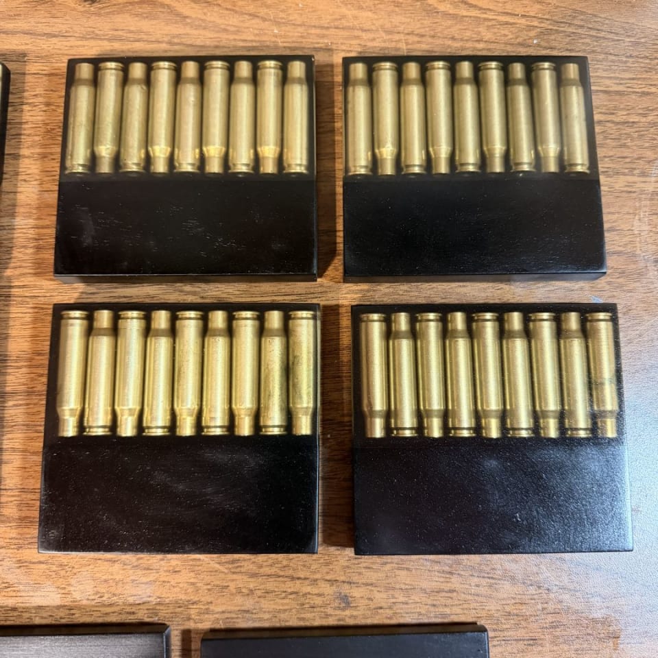 Epoxy Bullet Coasters | Tacswap