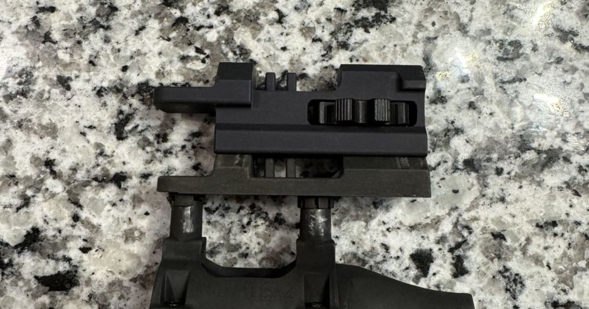 Peq 2 barrel mount w/ riser | Tacswap