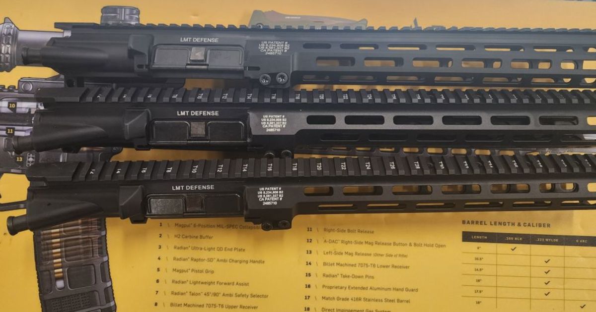 LMT Specwar Upper Receivers | Tacswap