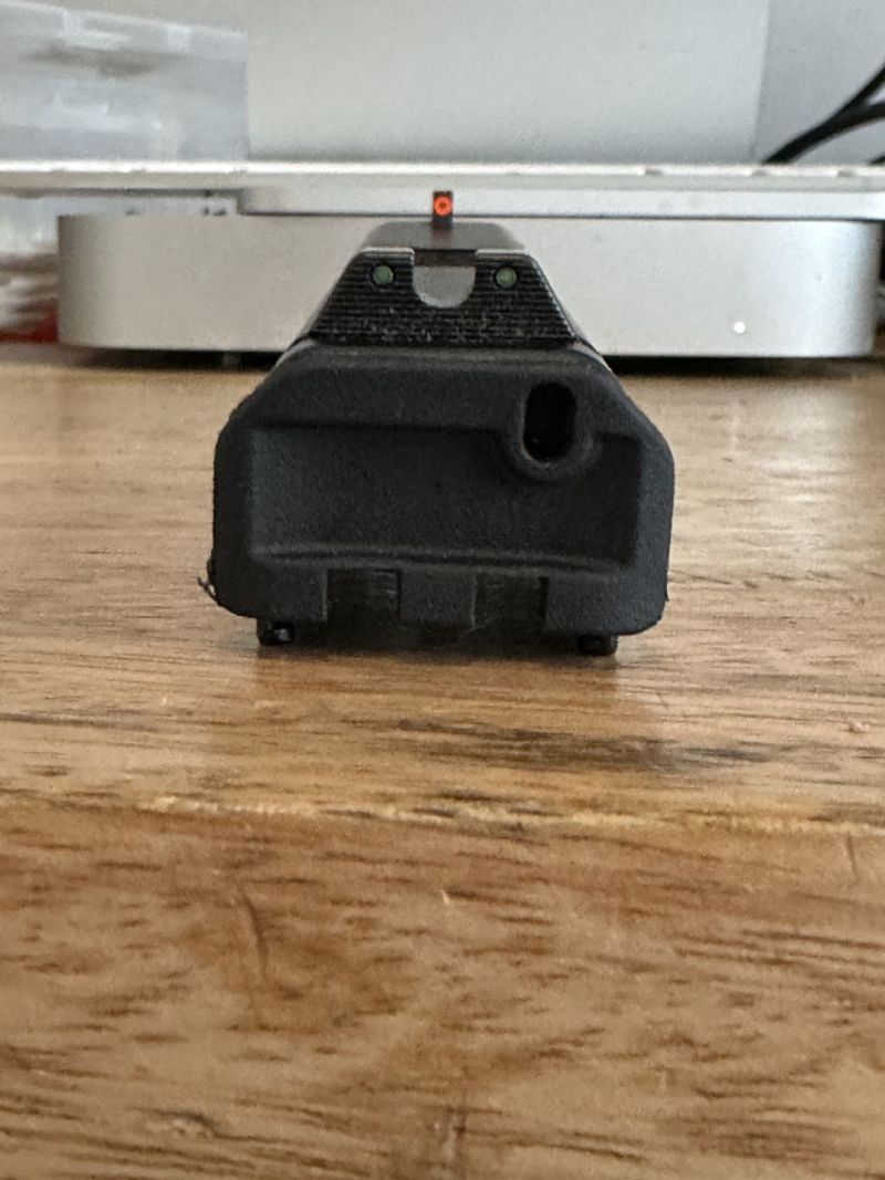 Glock 19 Gen 5 Stripped Slide w/ Trijicon Night Sights & Vickers ...