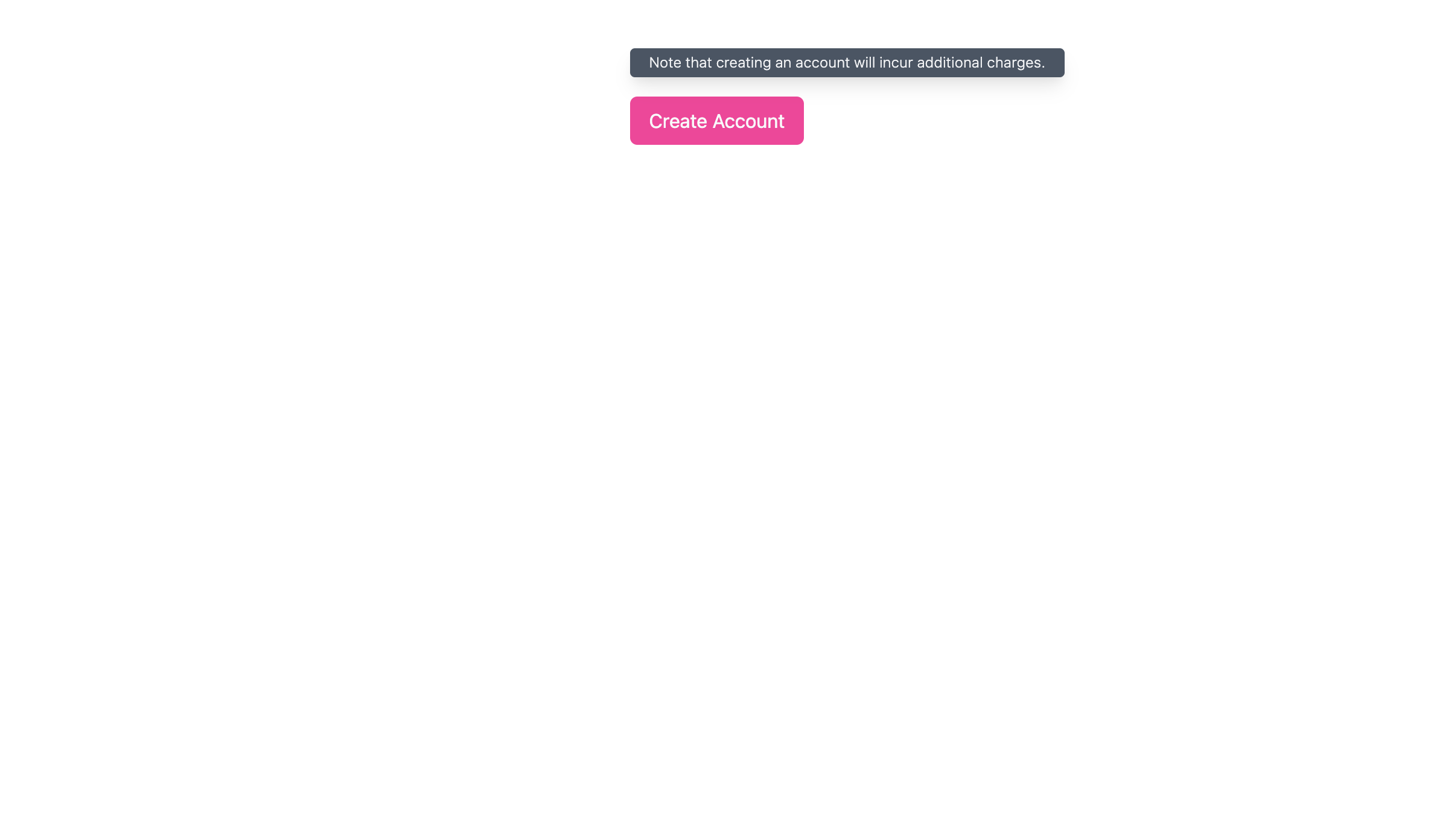 Simple Tooltip Over Button - Tailwind Master Kit