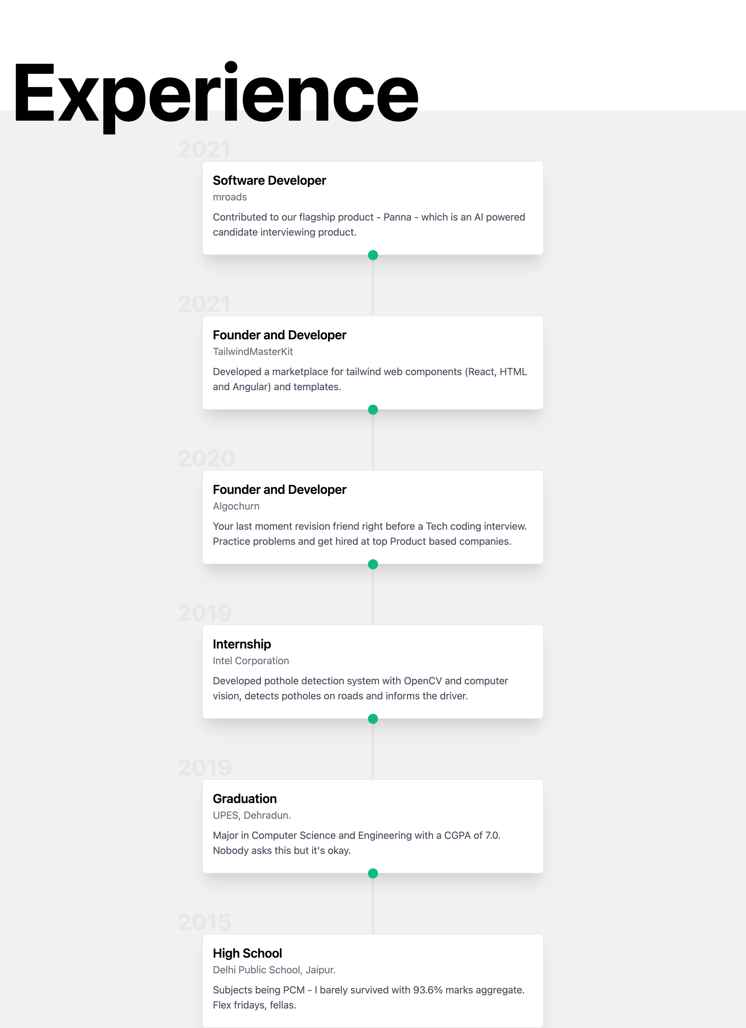 Vertical Grid Cards With Divider - Tailwind Master Kit