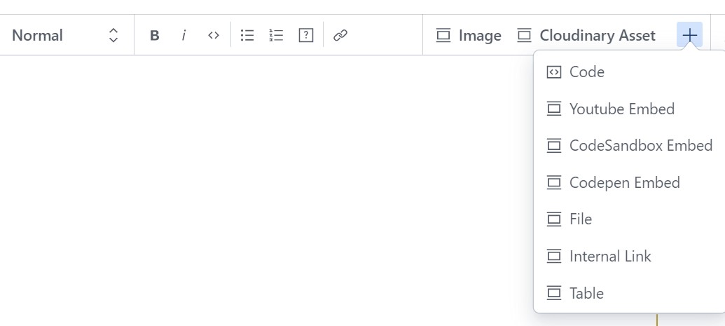 Why to use Portable text?
