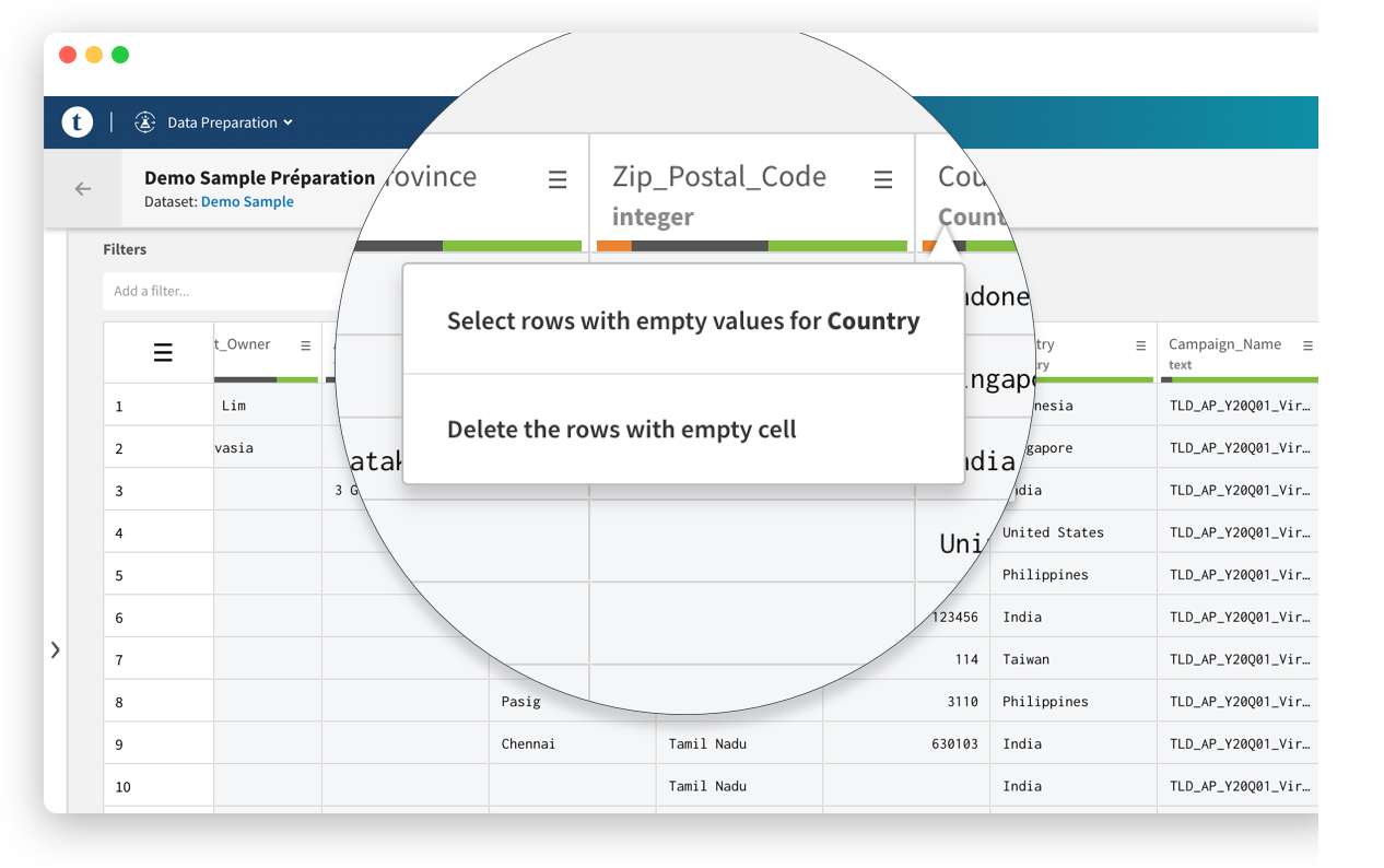 Talend Data Preparation - Libre-service dans le cloud ou on-premise ... Talend Data Preparation - Libre-service dans le cloud ou on-premise ...