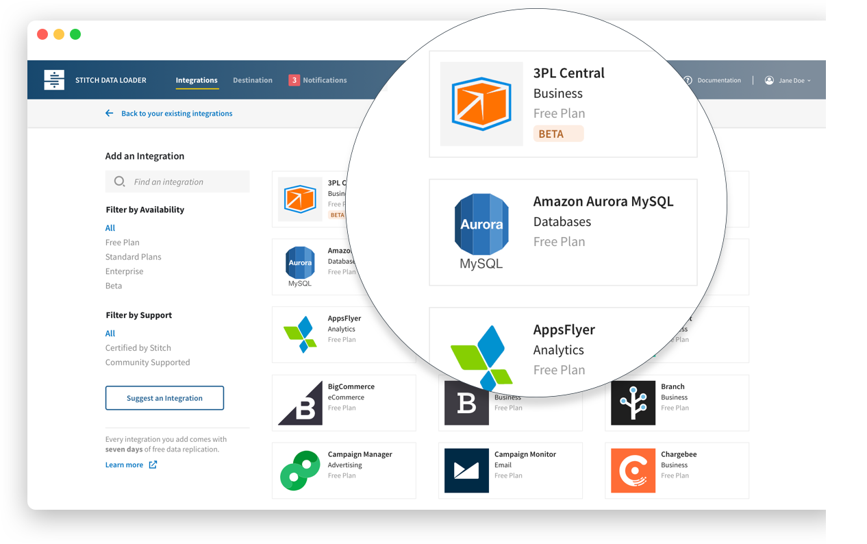 Stitch: Simple, extensible ETL built for data teams | Talend - A Cloud Data Integration Leader ...