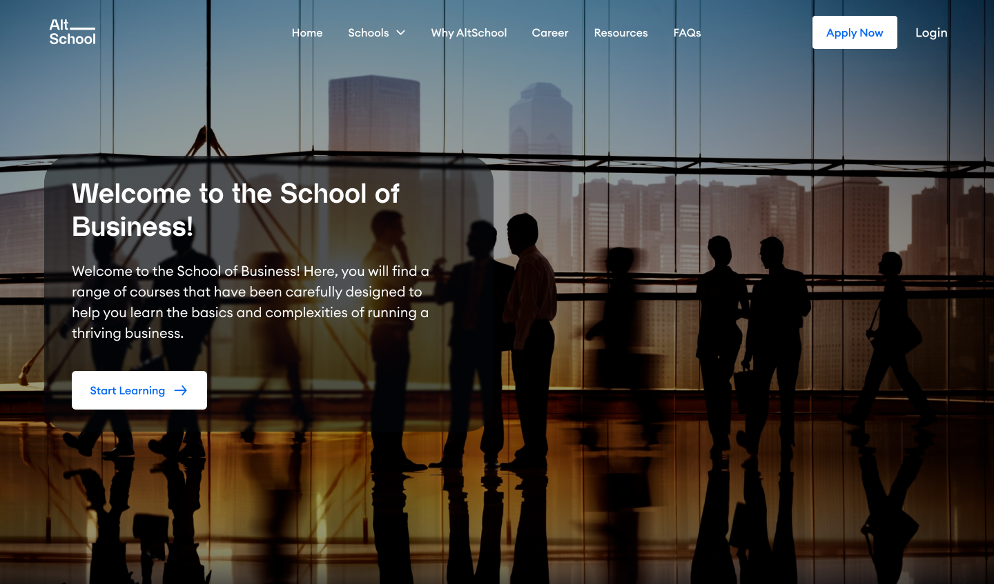 AltSchool of Business - Business and Entrepreneurship School