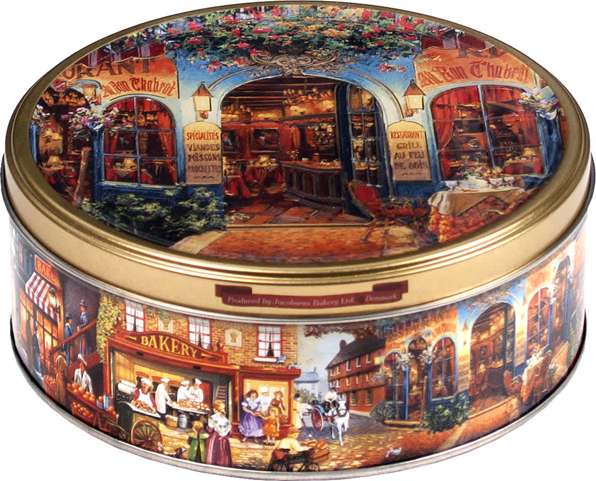 Jacobsens Bakery Scenes of Europe Cookies 150 g - Tallink Pre-Order