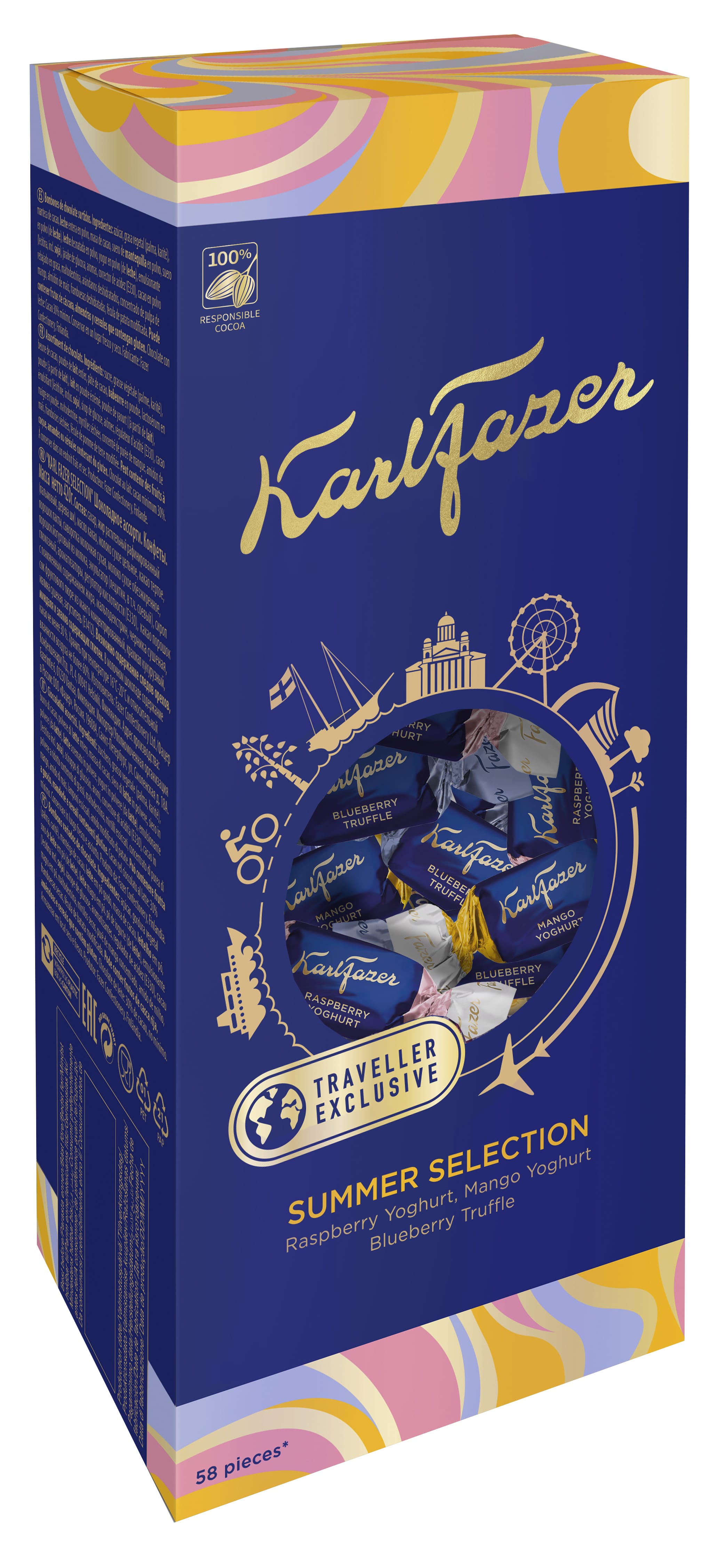 Fazer Karl Fazer Summer Selection Chocolate Box 420 g - Tallink Pre-Order