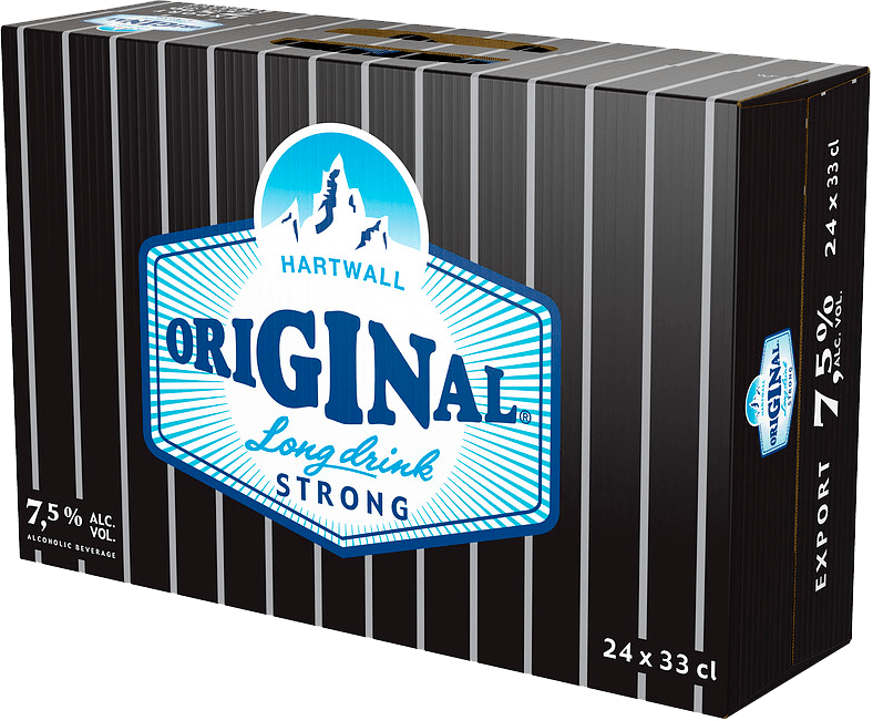 Hartwall Original Long Drink Strong 24x33 cl - Tallink Pre-Order