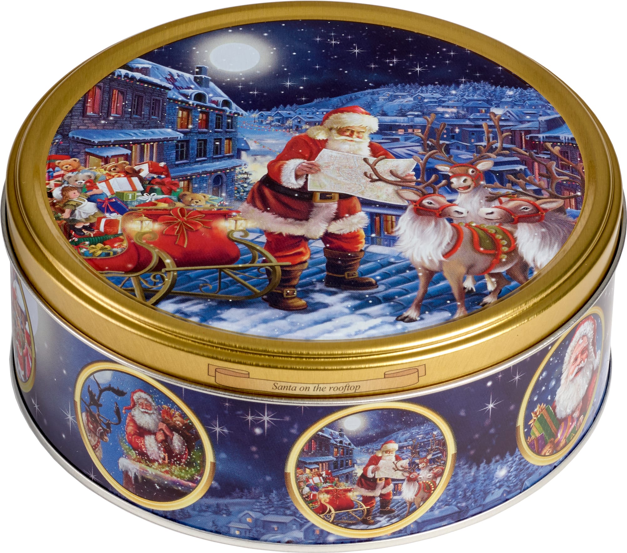 Jacobsens Bakery Nostalgic Santa Cookies Tin 150 g - Tallink Pre-Order