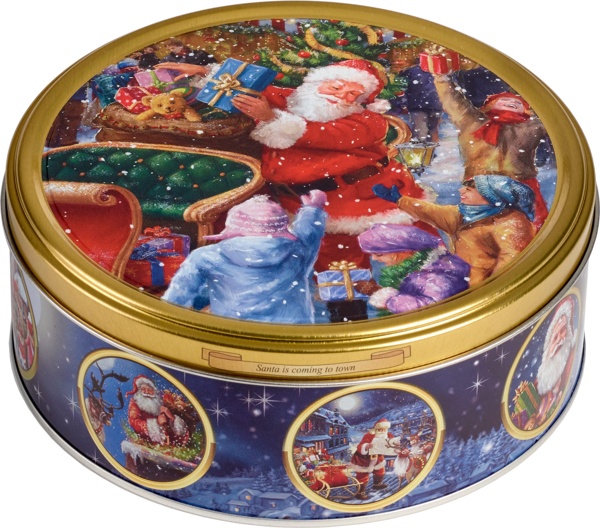 Jacobsens Bakery Nostalgic Santa Cookies Tin 150 g - Tallink Pre-Order