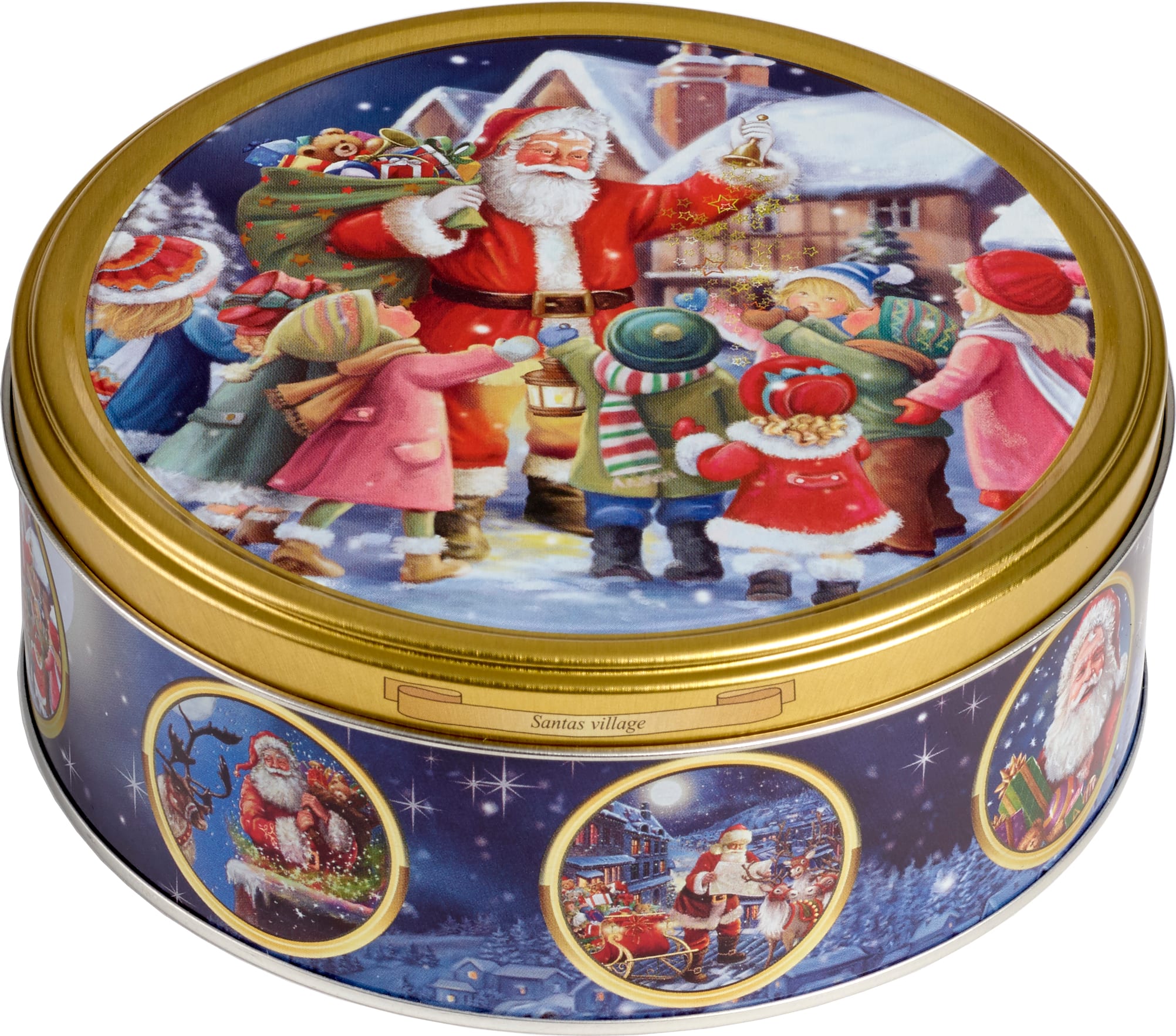 Jacobsens Bakery Nostalgic Santa Cookies Tin 150 g - Tallink Pre-Order
