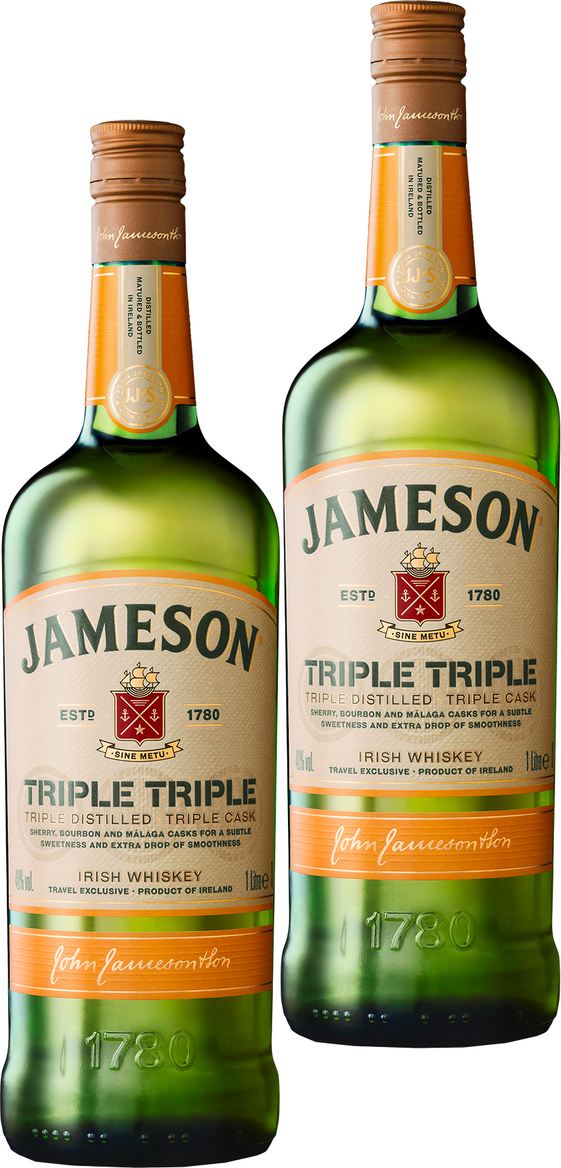 Jameson Triple Triple 2x100 cl - Tallink Pre-Order