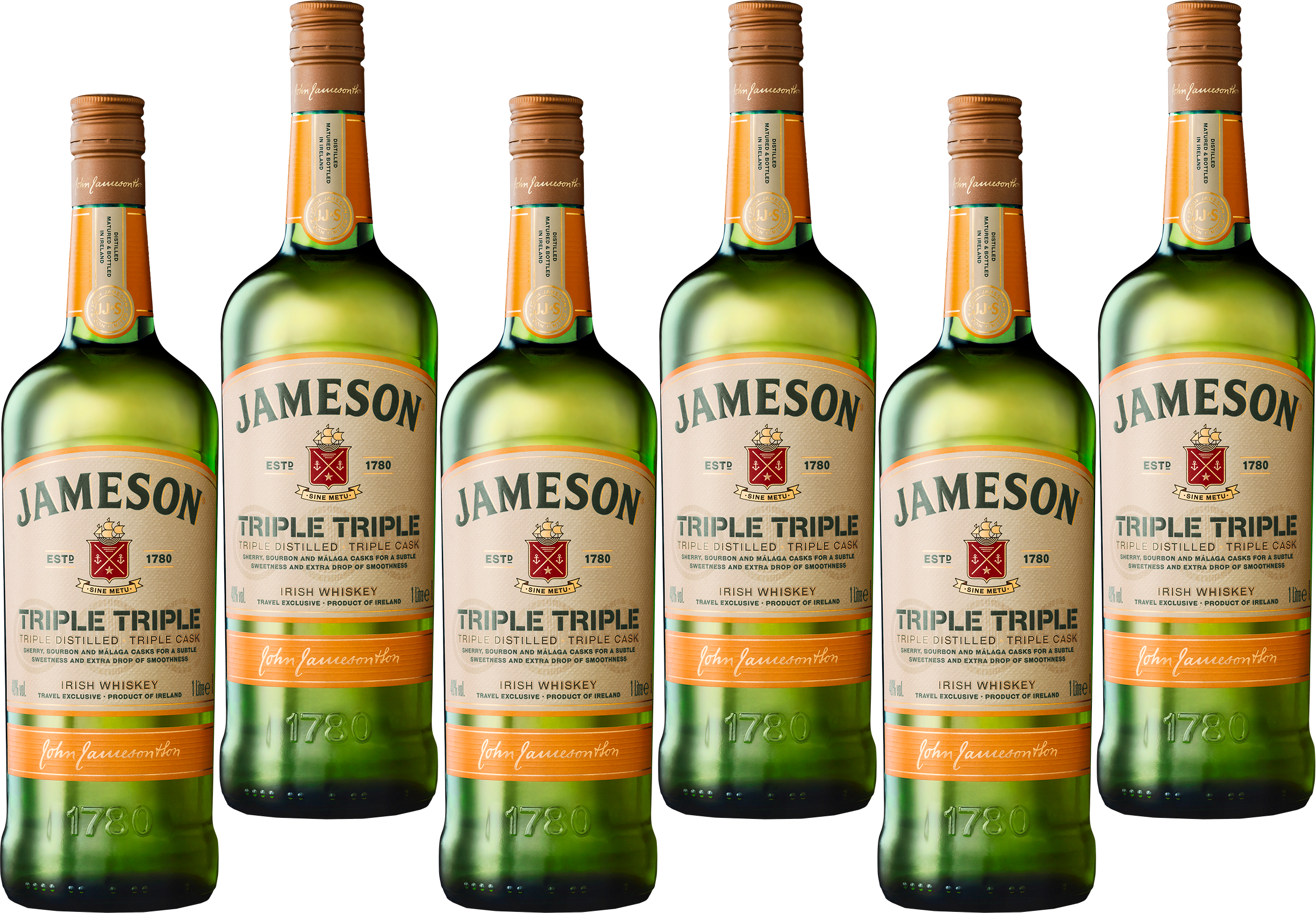 Jameson Triple Triple 6x100 cl - Tallink Pre-Order
