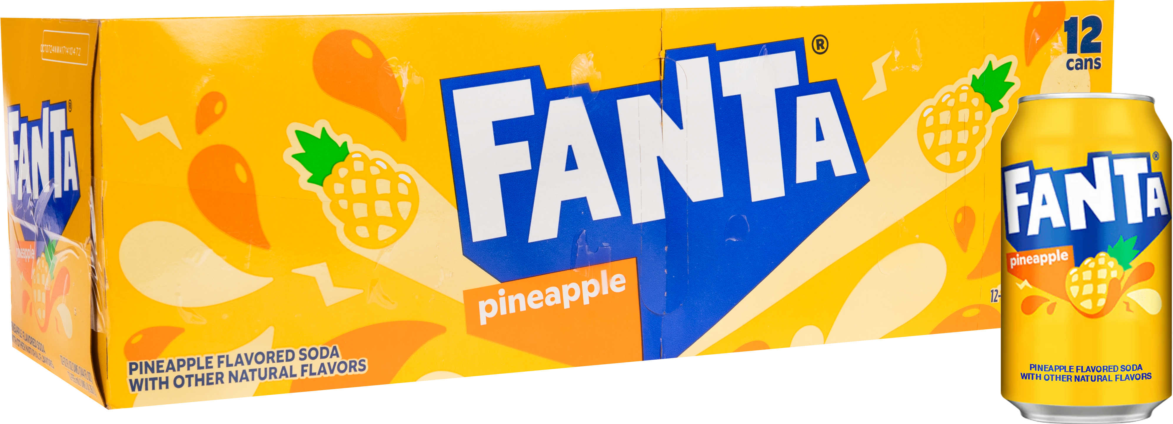 Fanta Pineapple 12x36 cl - Tallink Pre-Order