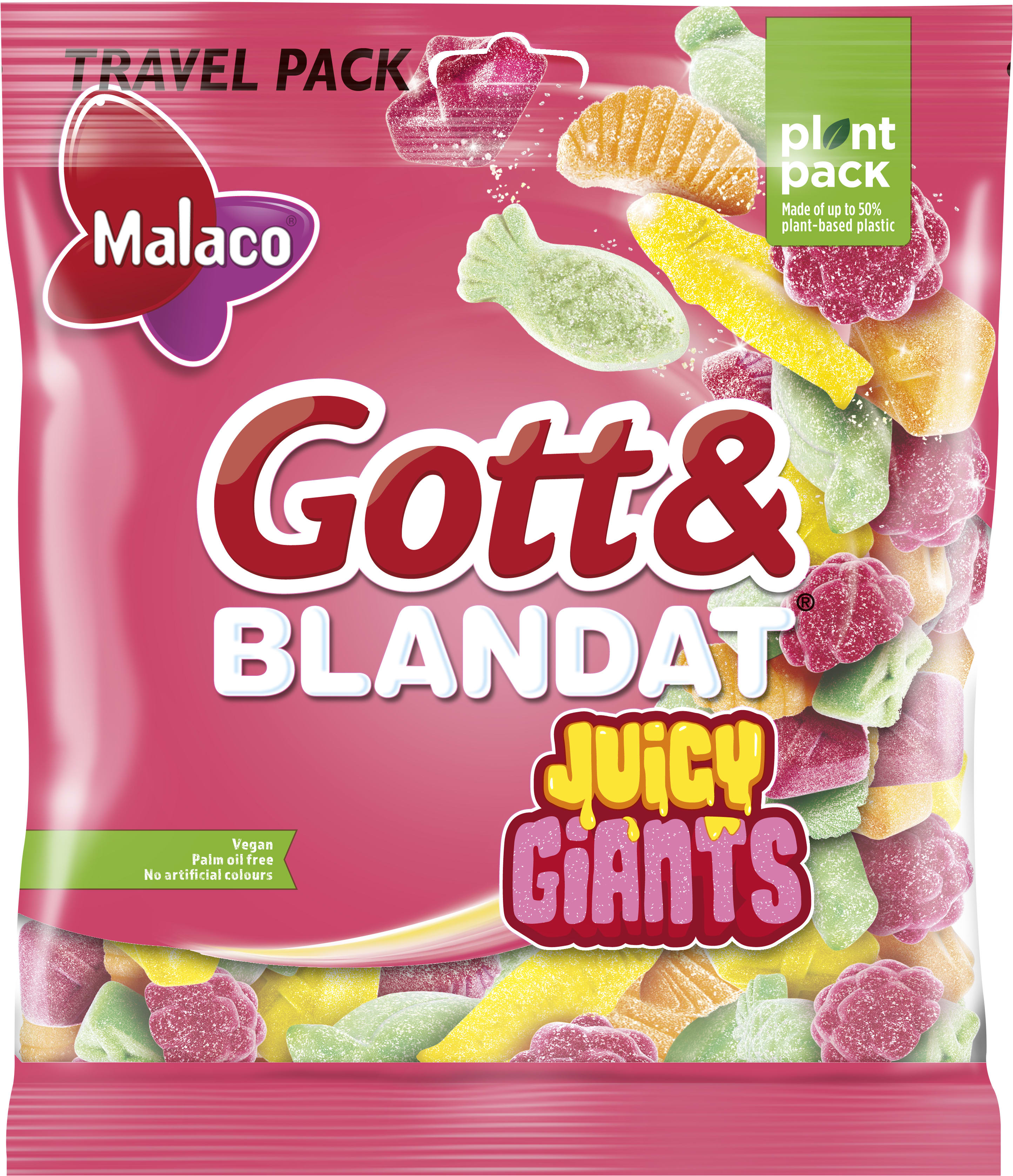 Malaco Gott & Blandat Juicy Giants 450 g - Tallink Pre-Order