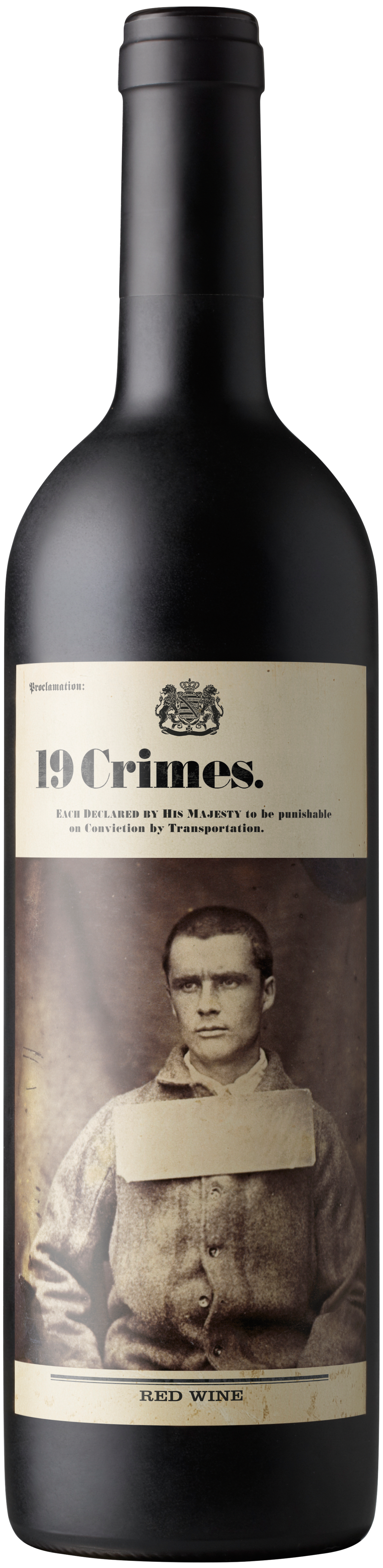 19 Crimes Red Blend "Behind the Bars" 75 cl - Tallink Pre-Order