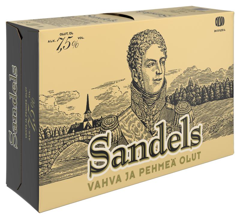 Sandels - Premium 24x33 cl 7.5% vol