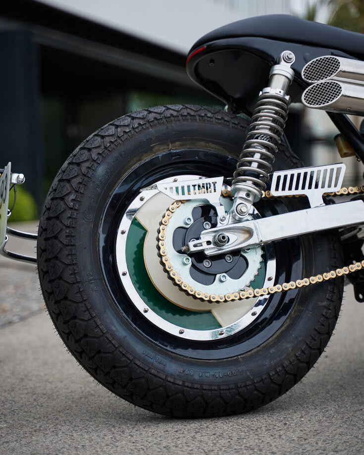 138 Sigma | Una Bonneville T100 de estilo híbrido clásico y off-road