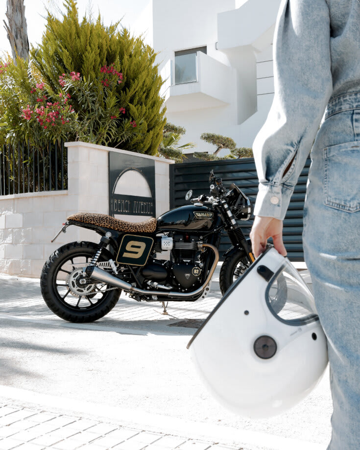 82 Rubita | Una moto Street Twin para todos los días