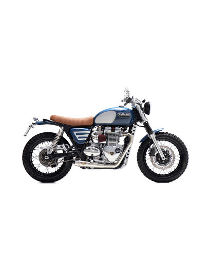 Moto Brat Style | Triumph Brat Style custom by Tamarit Motorcycles