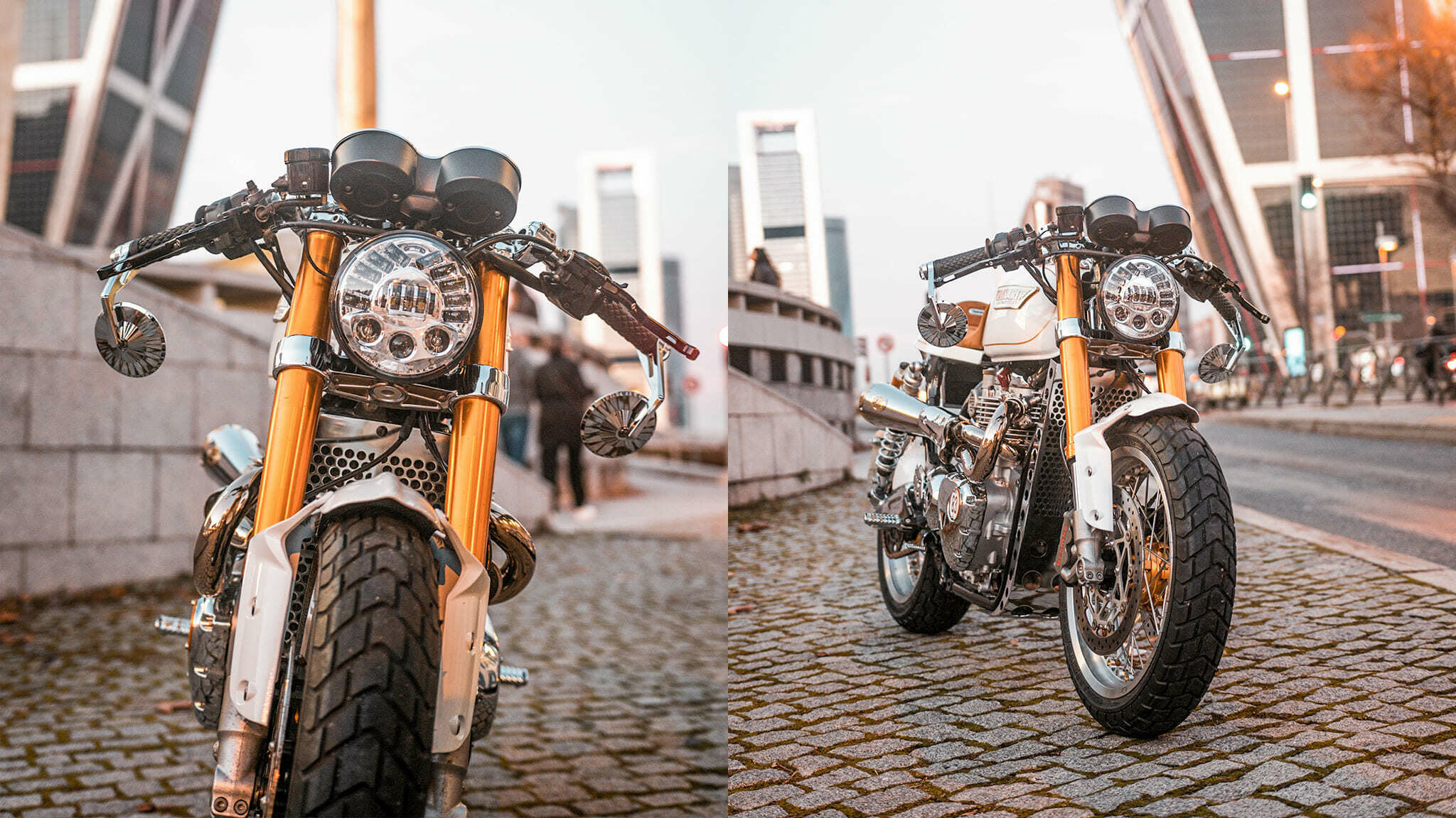 Tamarit 83 | A Cafe Racer on a Thruxton 1200 R engine, speed and design