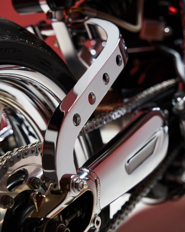 110 Missile | A powerful engine and a unique Cafe Racer style