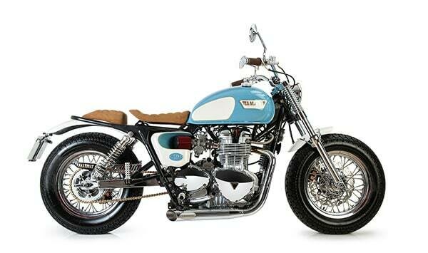 Brat Style motorcycle | Triumph Brat Style custom by Tamarit Motorcycles
