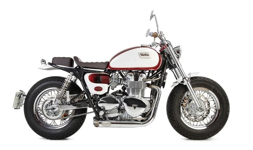 Brat Style motorcycle | Triumph Brat Style custom by Tamarit Motorcycles