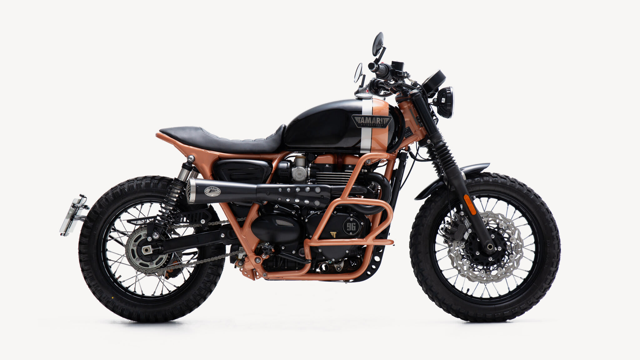 96 Ícaro | Una Scrambler diseñada para la aventura.