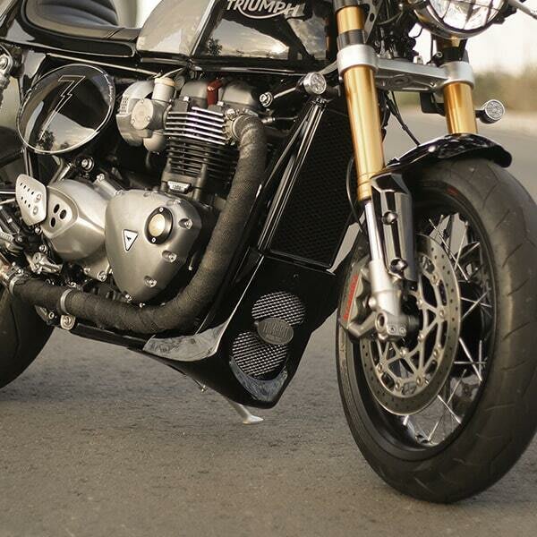 Triumph Belly Pan for Thruxton 1200 R and Bonneville T120 | Tamarit