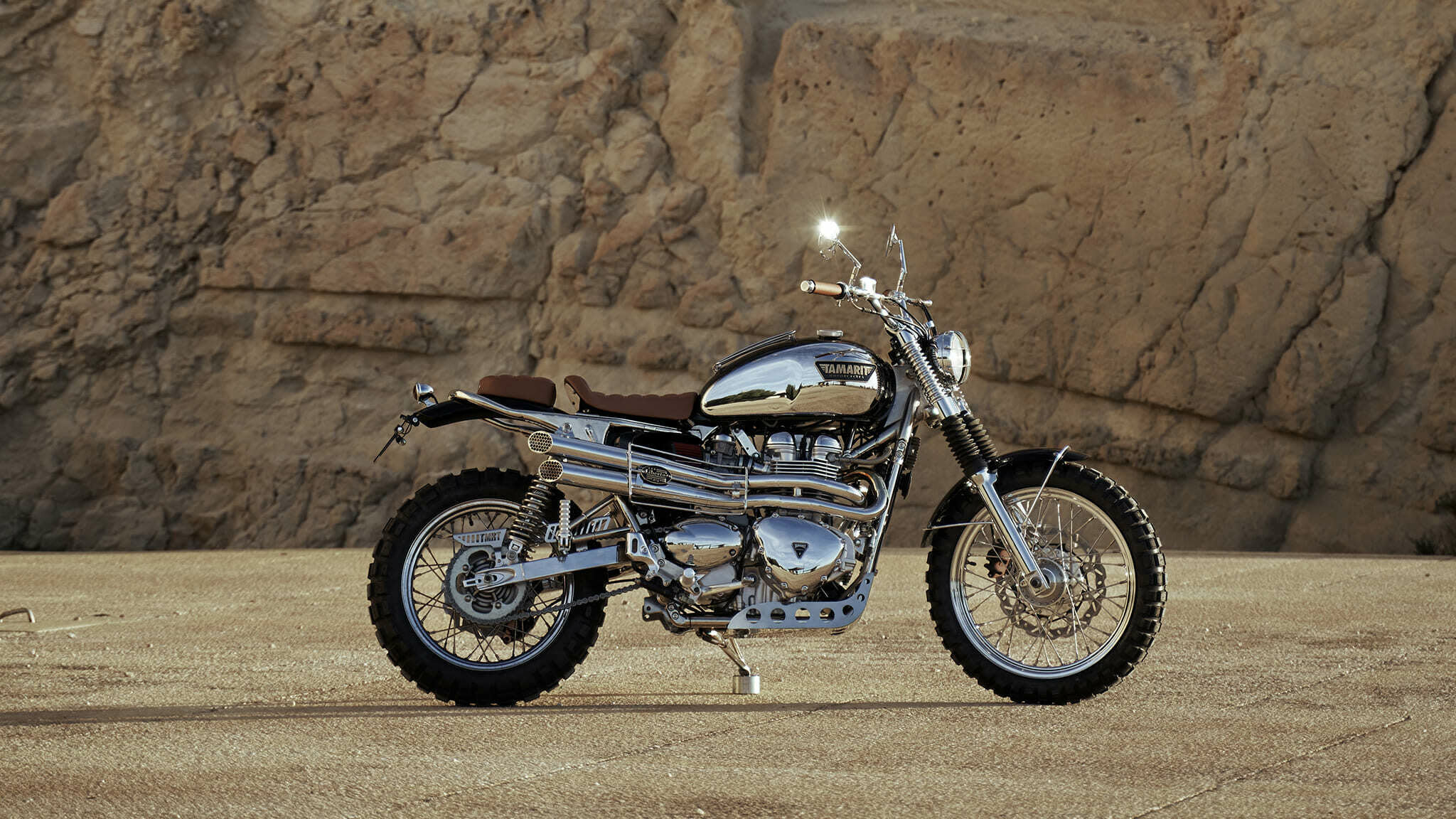 Scrambler style | Triumph Scrambler by Tamarit bikes