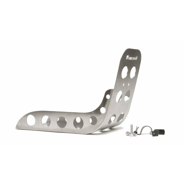 Triumph Stainless Steel custom sump guard | Tamarit Motorcycles