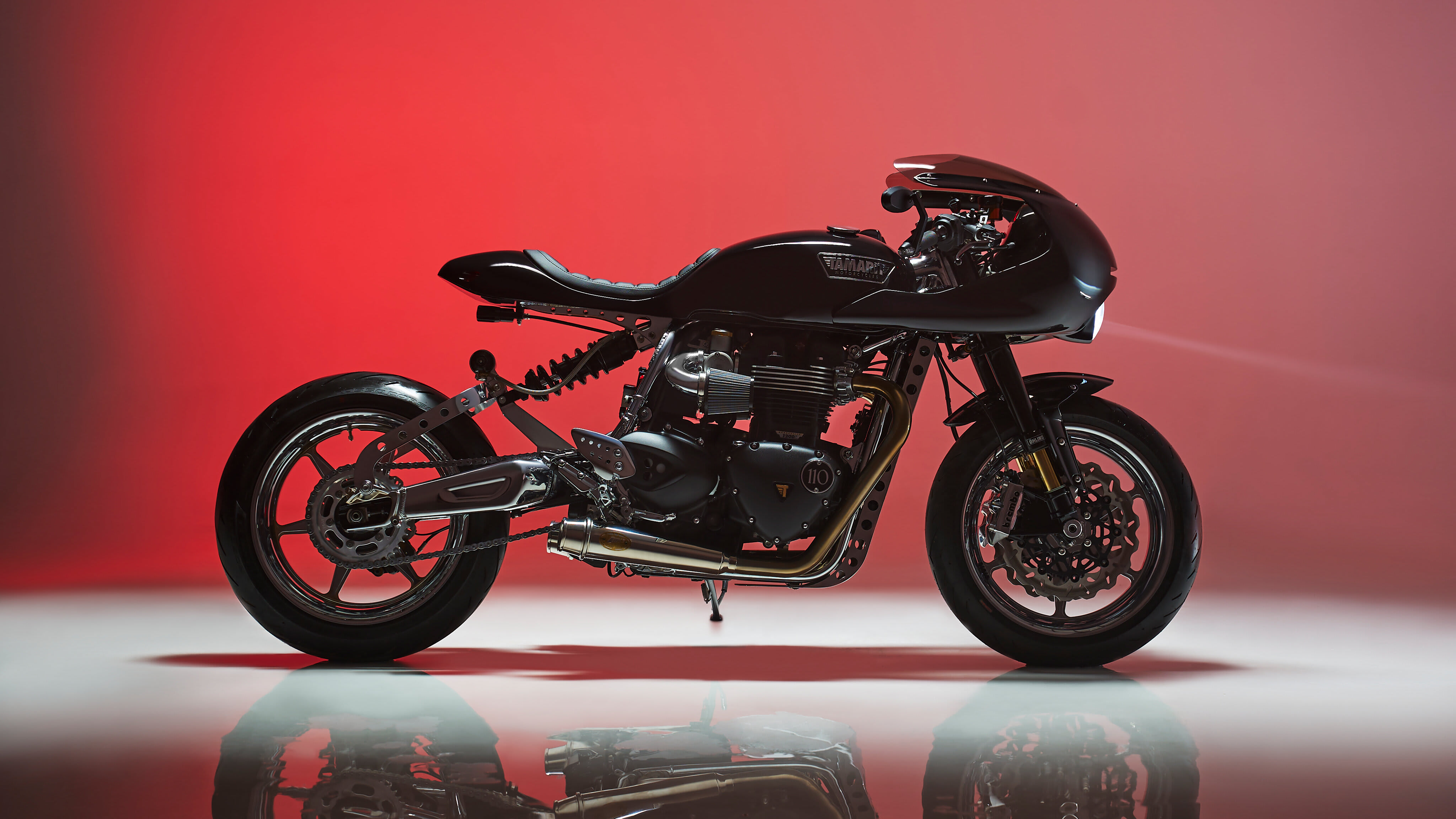 110 Missile | A powerful engine and a unique Cafe Racer style