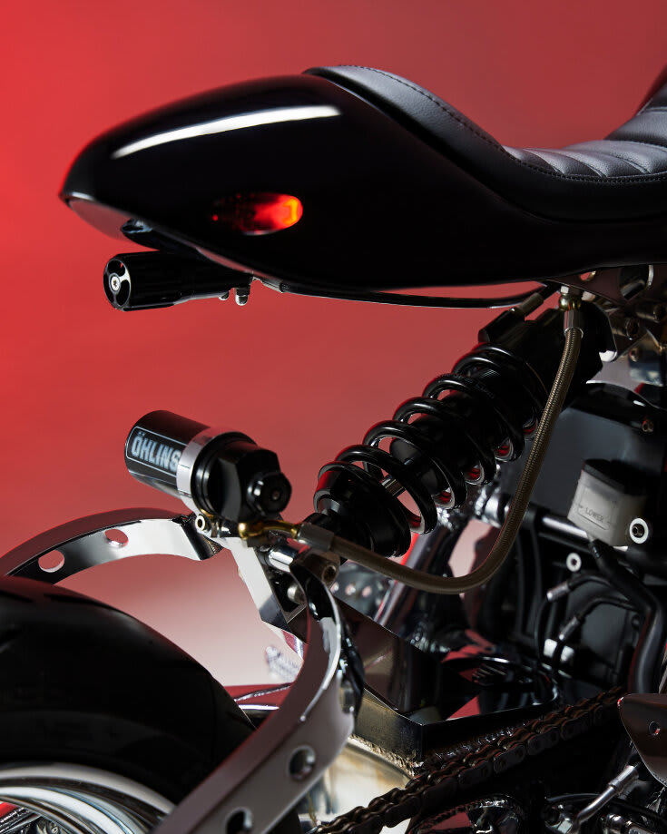 110 Missile | A powerful engine and a unique Cafe Racer style